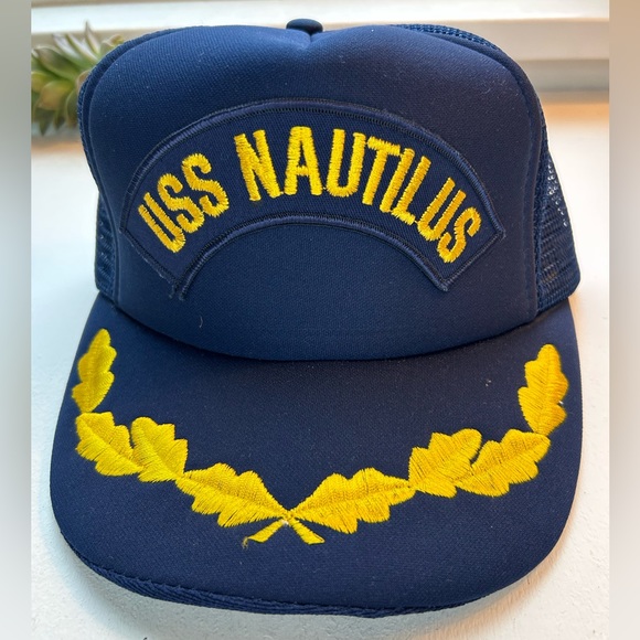 Universal Ind | Accessories | Vintage Uss Nautilus Blue And Gold ...
